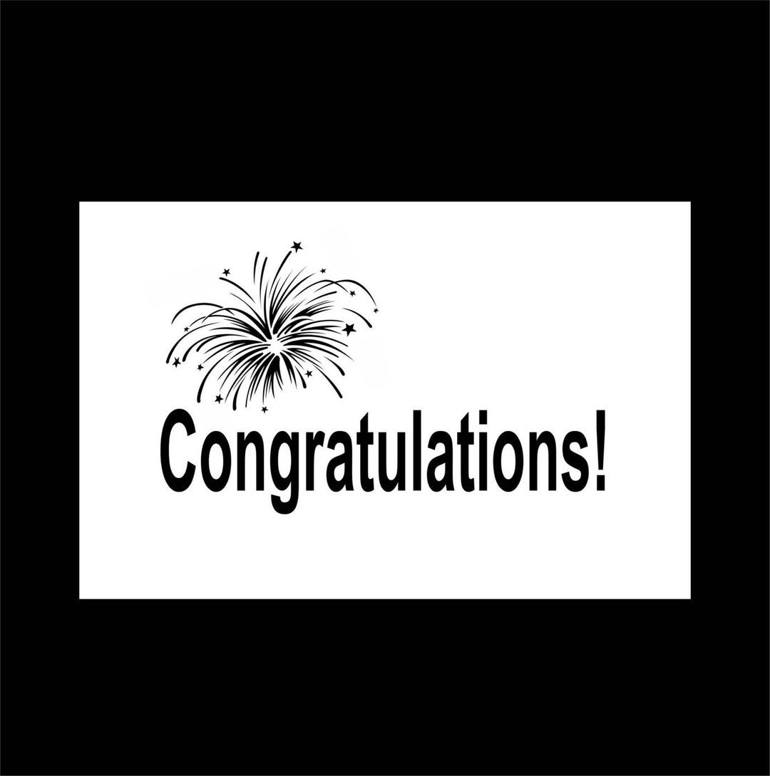 Congratulations Card, Inmate Card, Prison Greeting Card, Encouragement ...