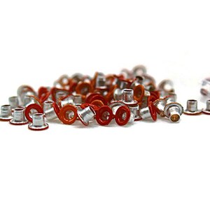 Red Eyelets, 1/8 Inch, 200 Eyelets, Red, Scrapbooking, Valentines ...