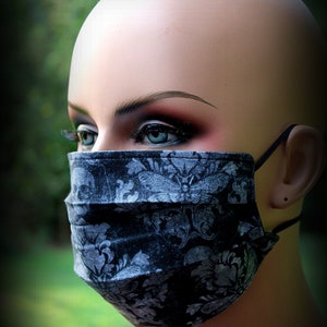 Fabric Face Mask, Death Head Moth, Skull Mask, Hawkmoth Mask, Face Mask ...