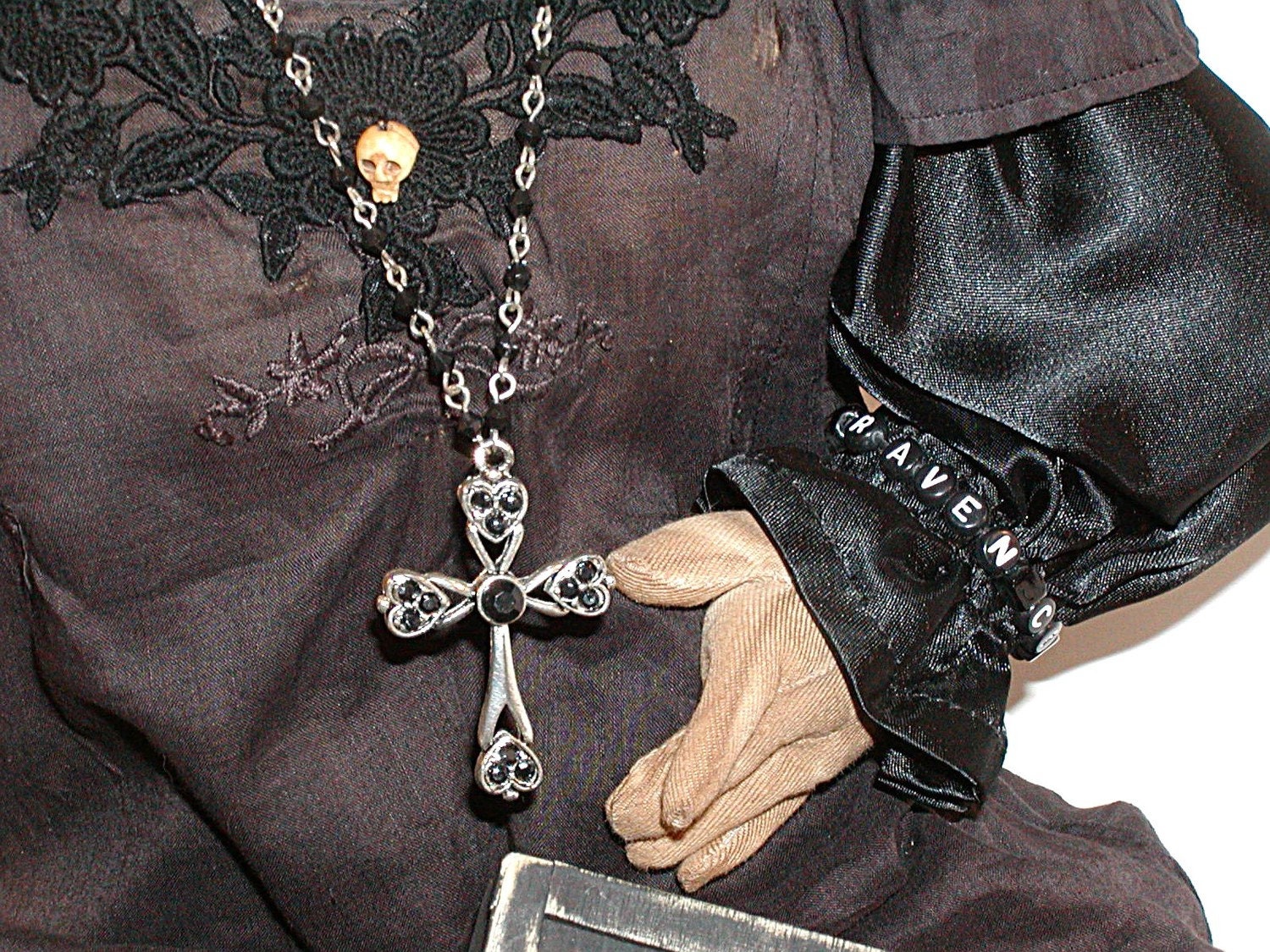 Gothic Baby Doll Gothic Doll Baby Doll Primitive Doll | Etsy