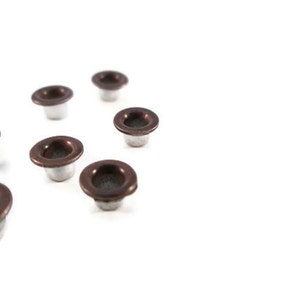 Brushed Copper, Copper Eyelets, 1/8 Inch, Scrapbooking, 200 Eyelets ...