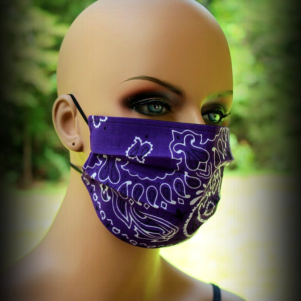 Purple Mask - Etsy