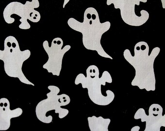 Halloween Fabric Halloween Cute Ghost Kids-01 by Furbuddy Cute Kids ...