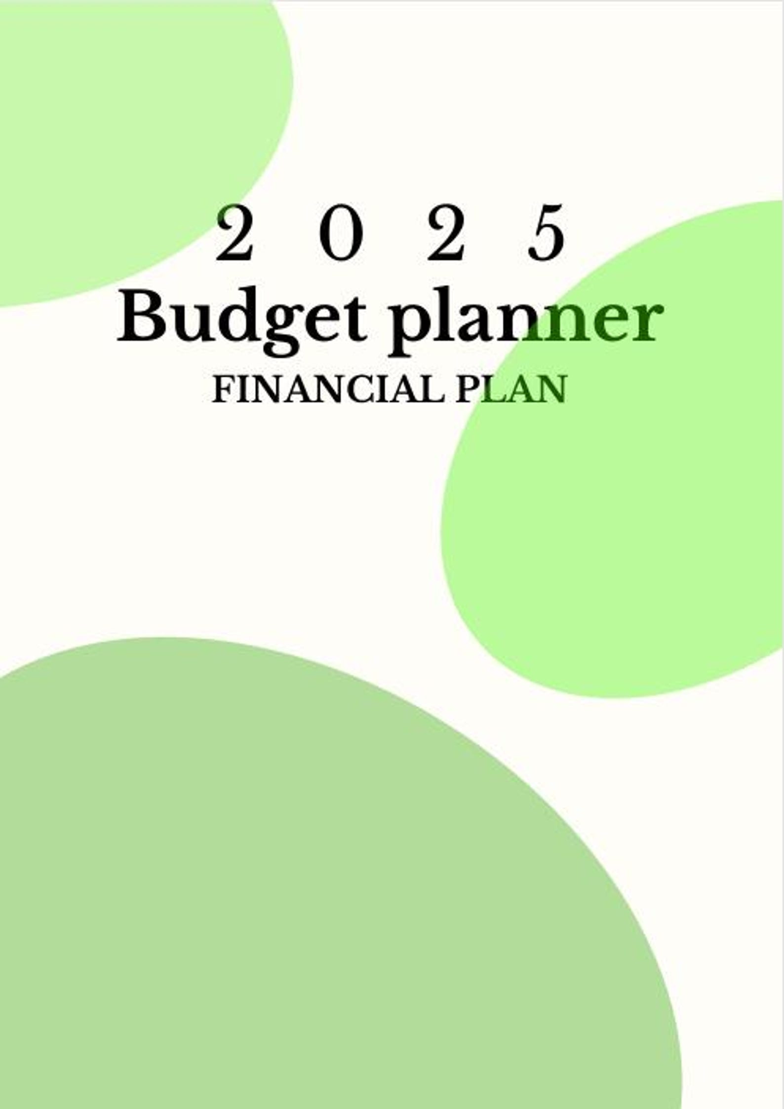 2025 Digital Budget Planner: Monthly Budget Tracker, Bill Paying ...