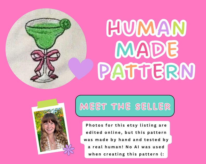 Margarita Machine Embroidery File - Etsy Israel