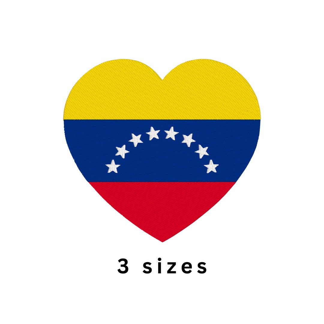 Venezuela Libre Machine Embroidery File - Etsy