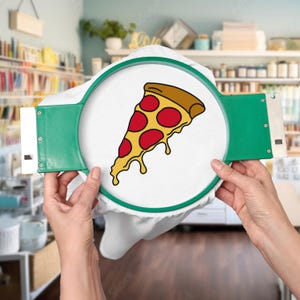 Pizza Machine Embroidery File - Etsy