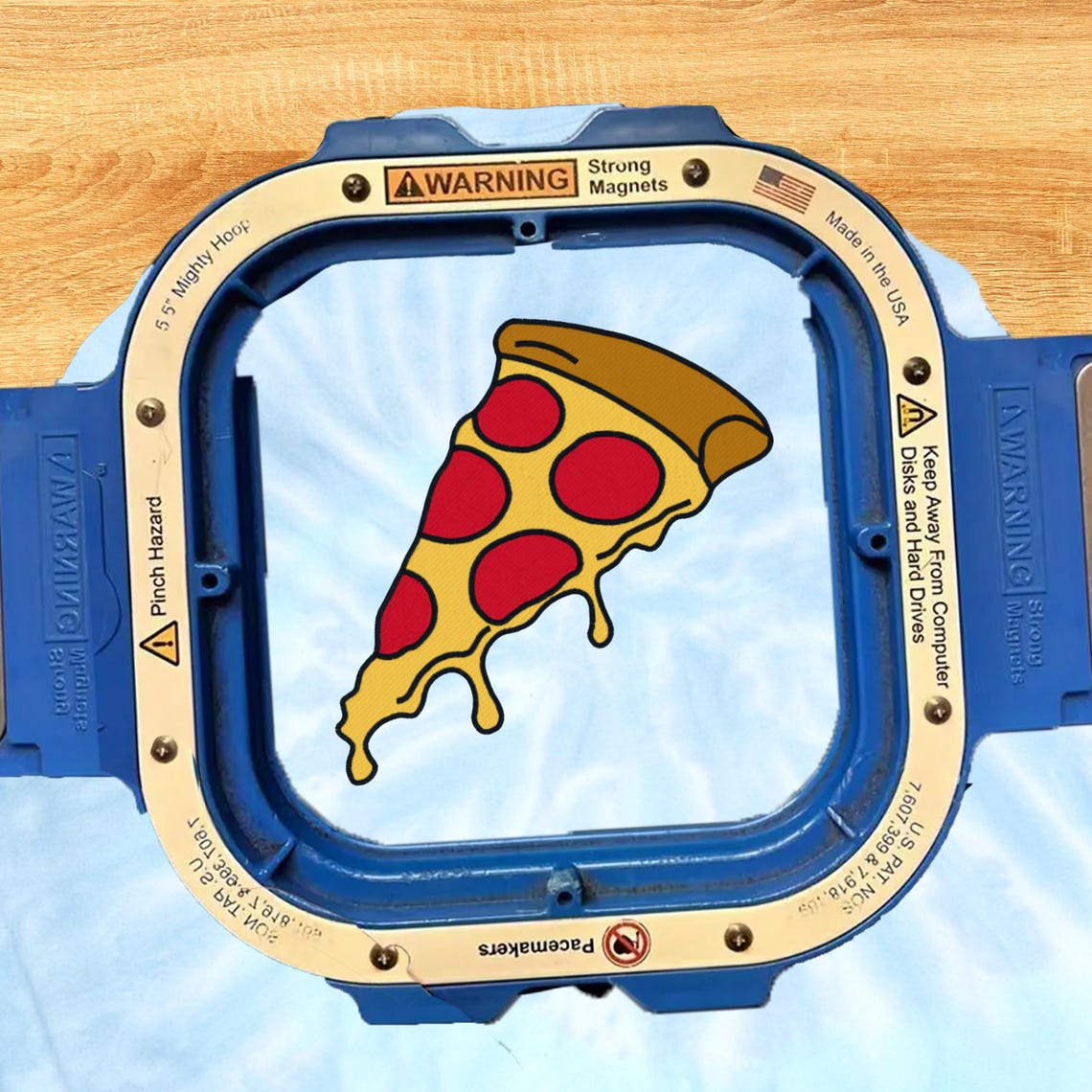 Pizza Machine Embroidery File - Etsy
