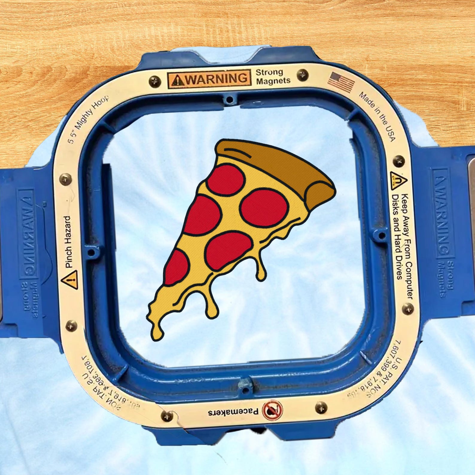 Pizza Machine Embroidery File - Etsy