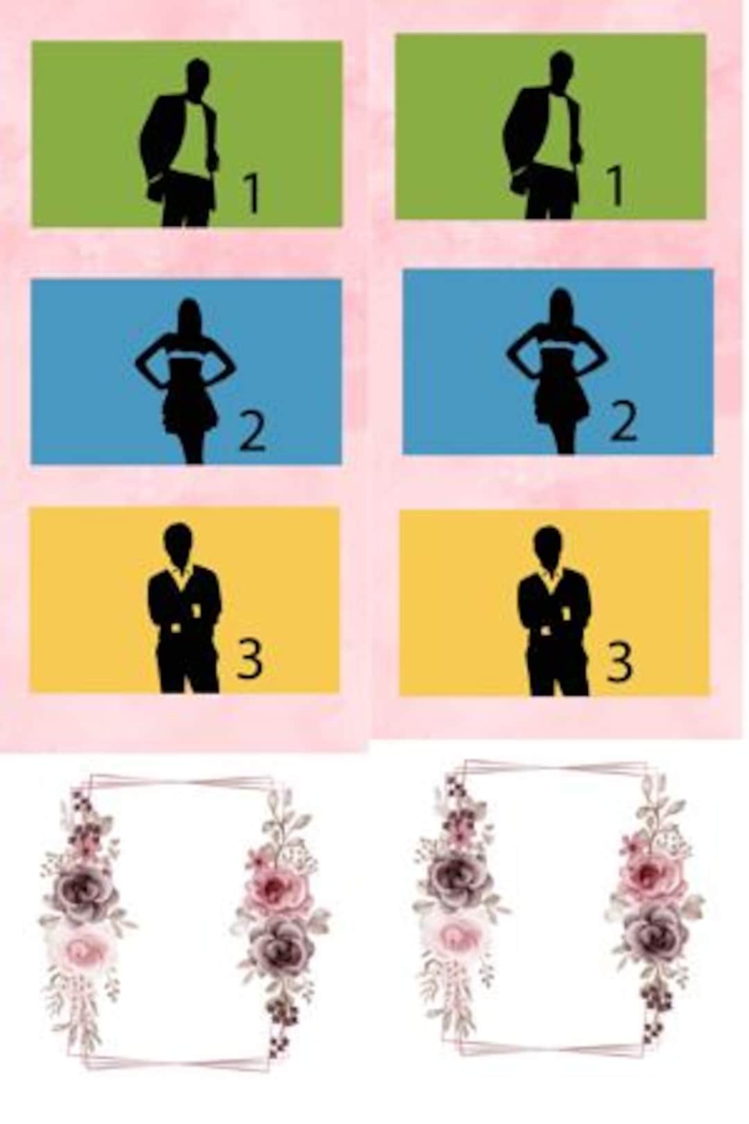 Photo Booth Strip Prints 2 Custom Photo Strips II Read Description II 4 ...