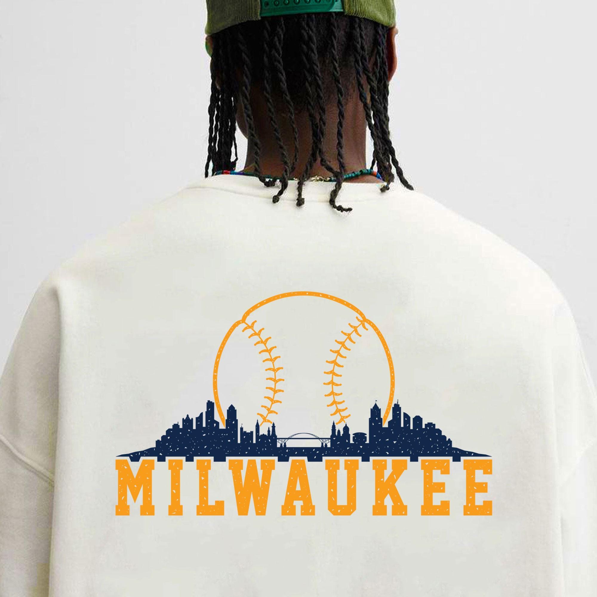 Milwaukee Baseball SVG, Milwaukee Skyline SVG, Baseball Team Shirt ...