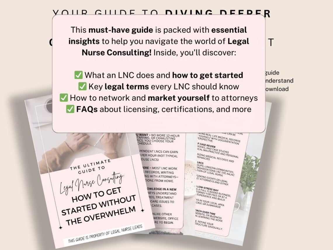 The Ultimate Guide to Legal Nurse Consulting: How to Get Started ...
