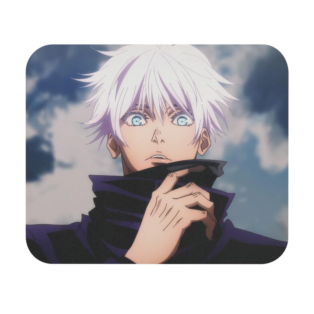 Anime-inspired Mouse Pad, JJK, Gojo Saturo, Kawaii Desk Accessory ...