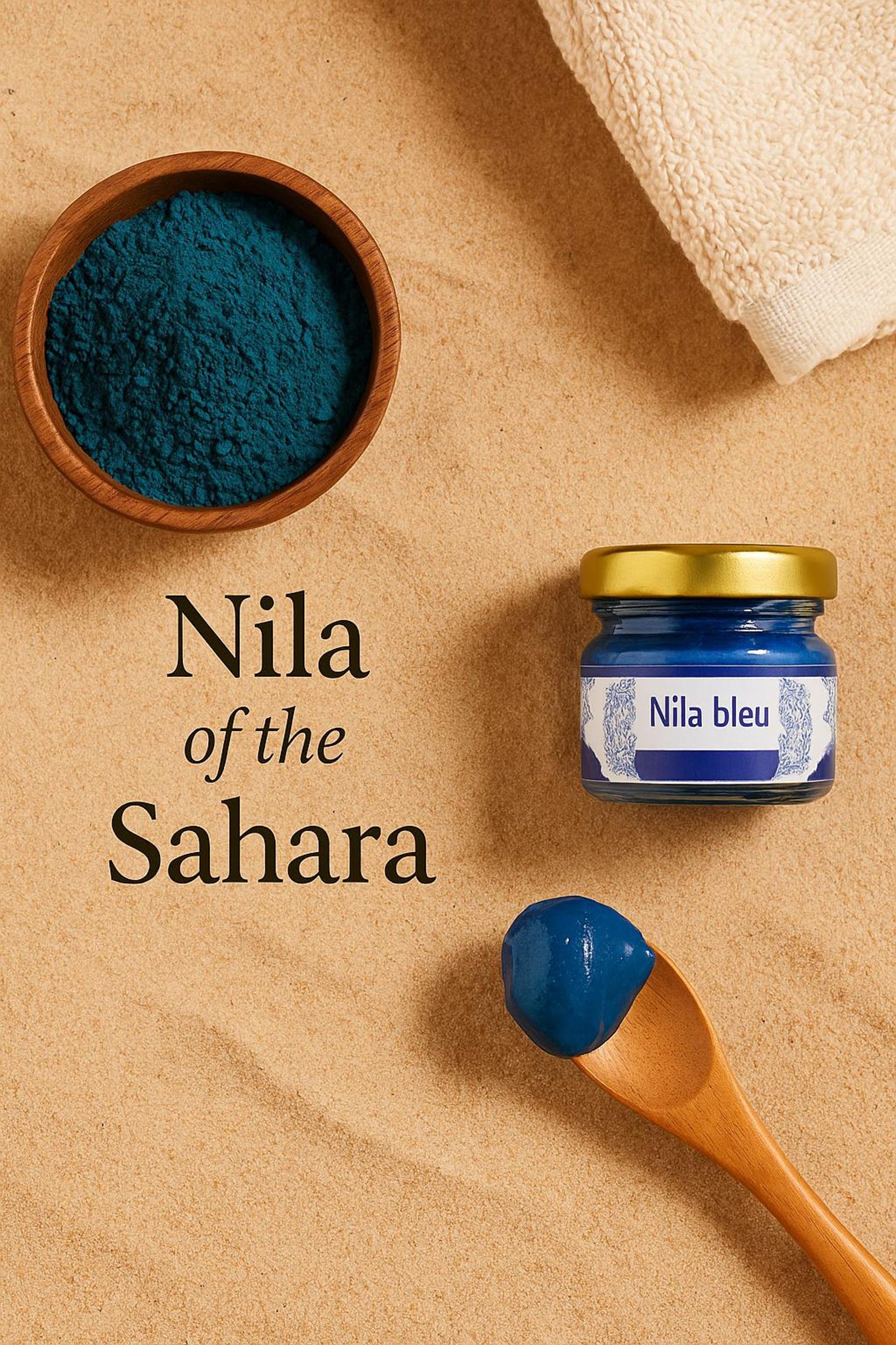 Moroccan Nila Powder | Indigo Blue Face & Body Mask - Etsy