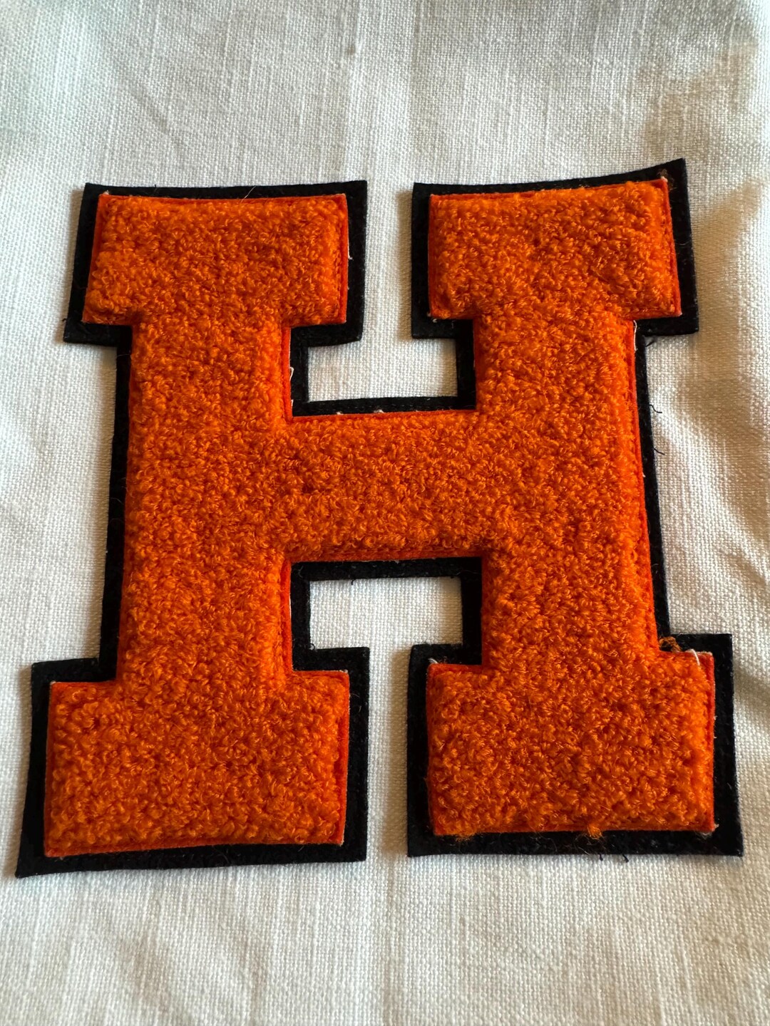 Vintage H Varsity Letter Patch, Unmarked - Etsy