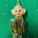 Vintage LEFTON Christmas Candy Cane MCM Ceramic Candy Cane Elf Elves ...