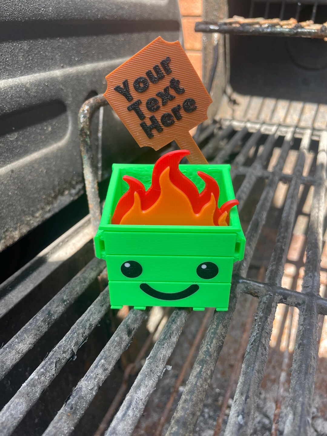 Dumpster Fire | Emotional Support Dumpster | Custom Text | Everything ...