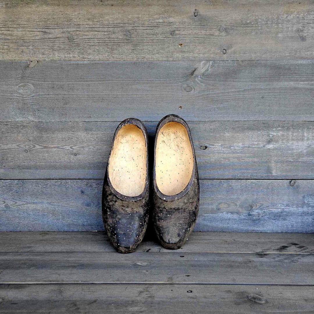Vintage Handcrafted Wooden Clogs – Made in Norway Est. 1930s to 1950s ...