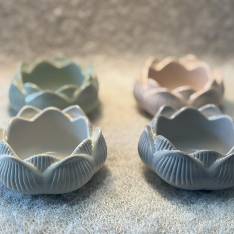 Flower Shaped Bowl - Etsy