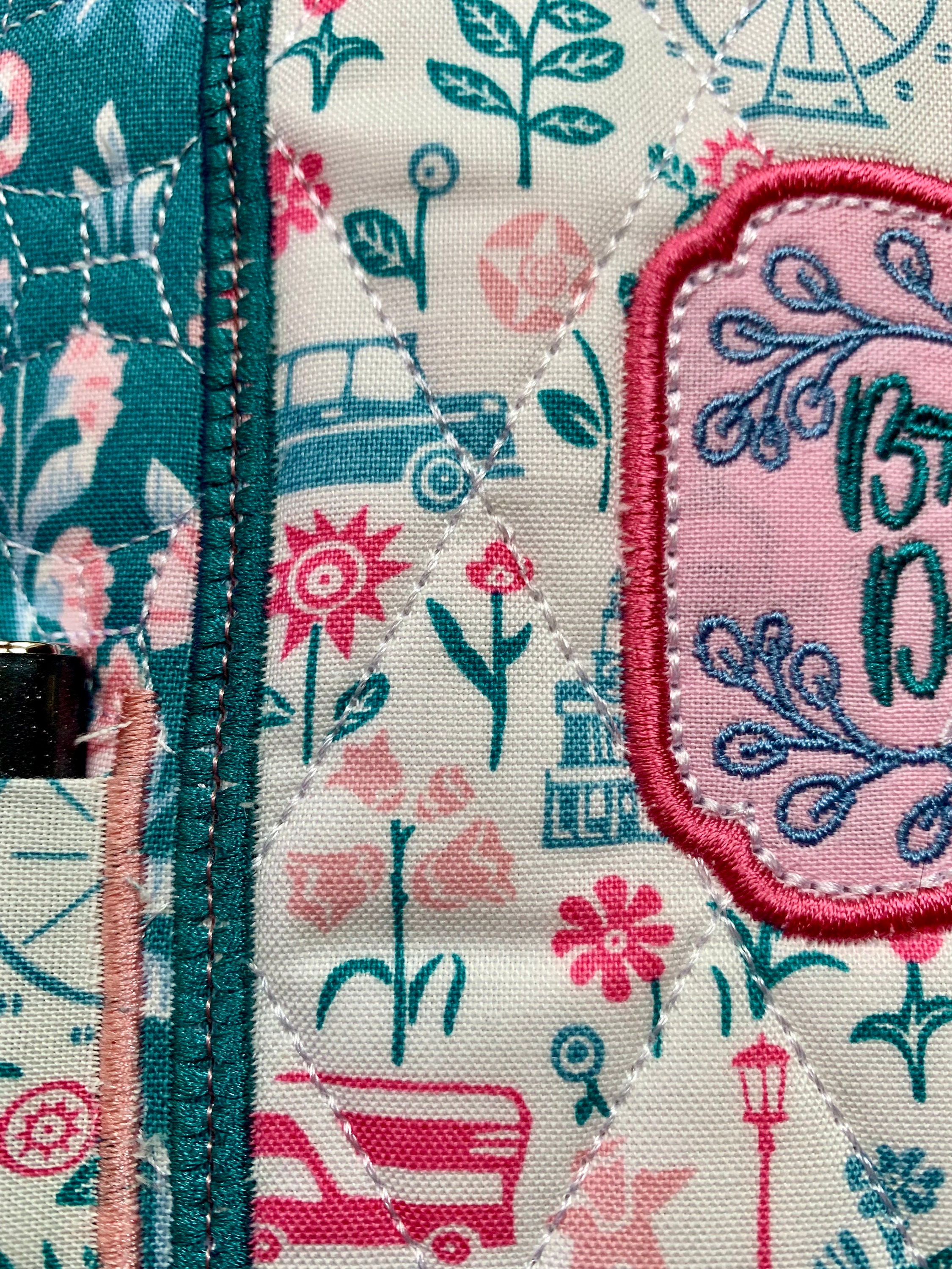 A5 Quilted Journal Cover 4 - Etsy