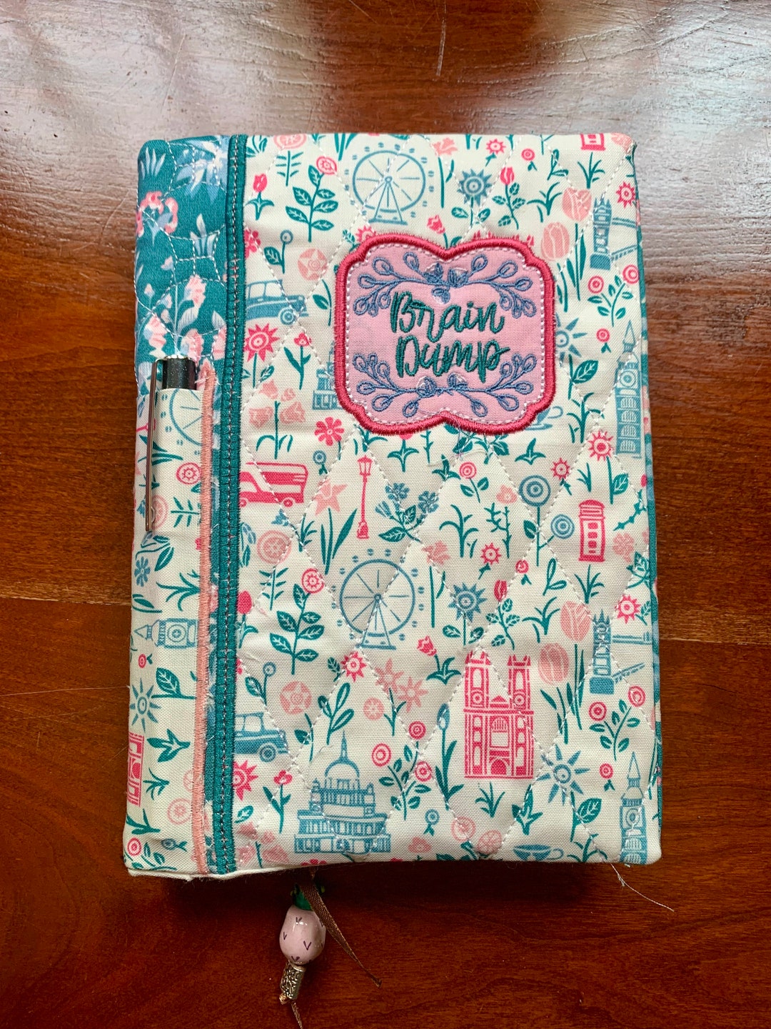 A5 Quilted Journal Cover 4 - Etsy