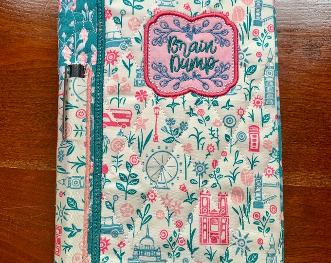 A5 Quilted Journal Cover 4 - Etsy