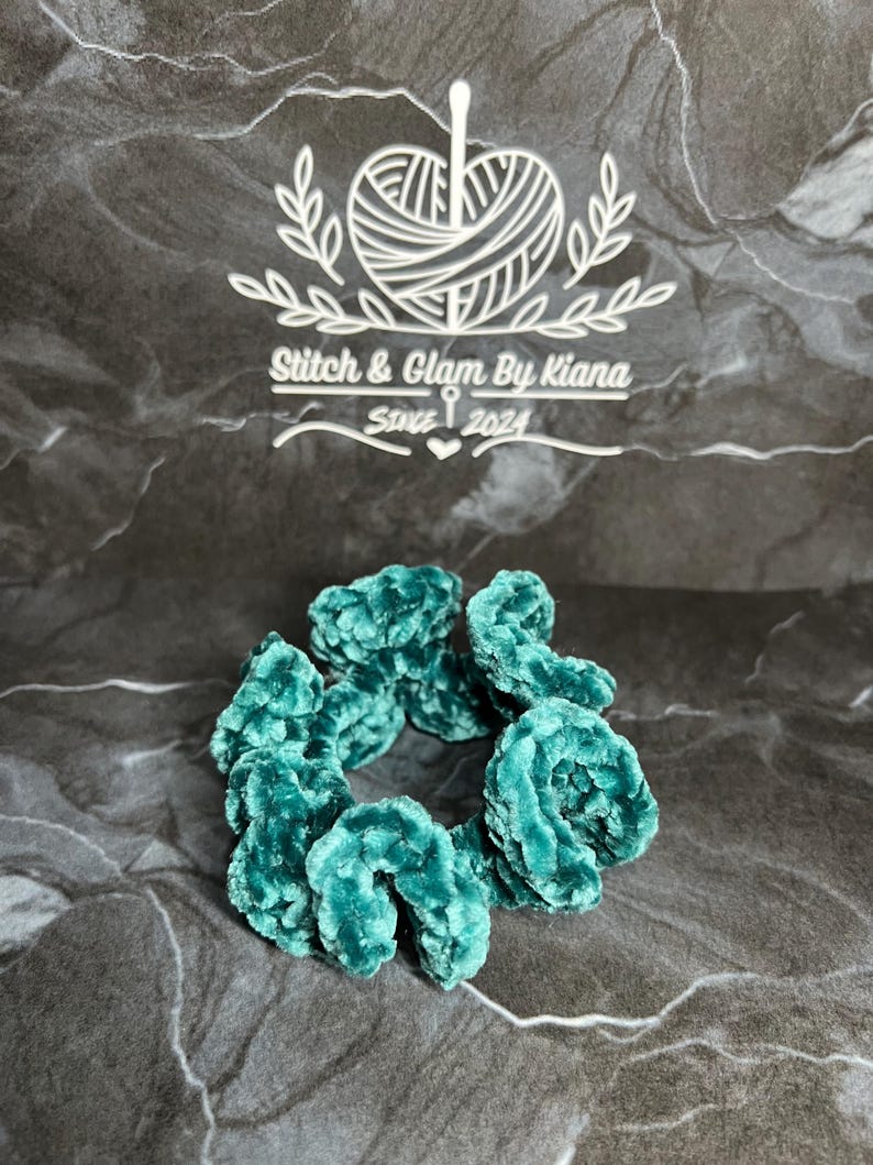 Easy Crochet Scrunchie Pattern - PDF Download - Etsy
