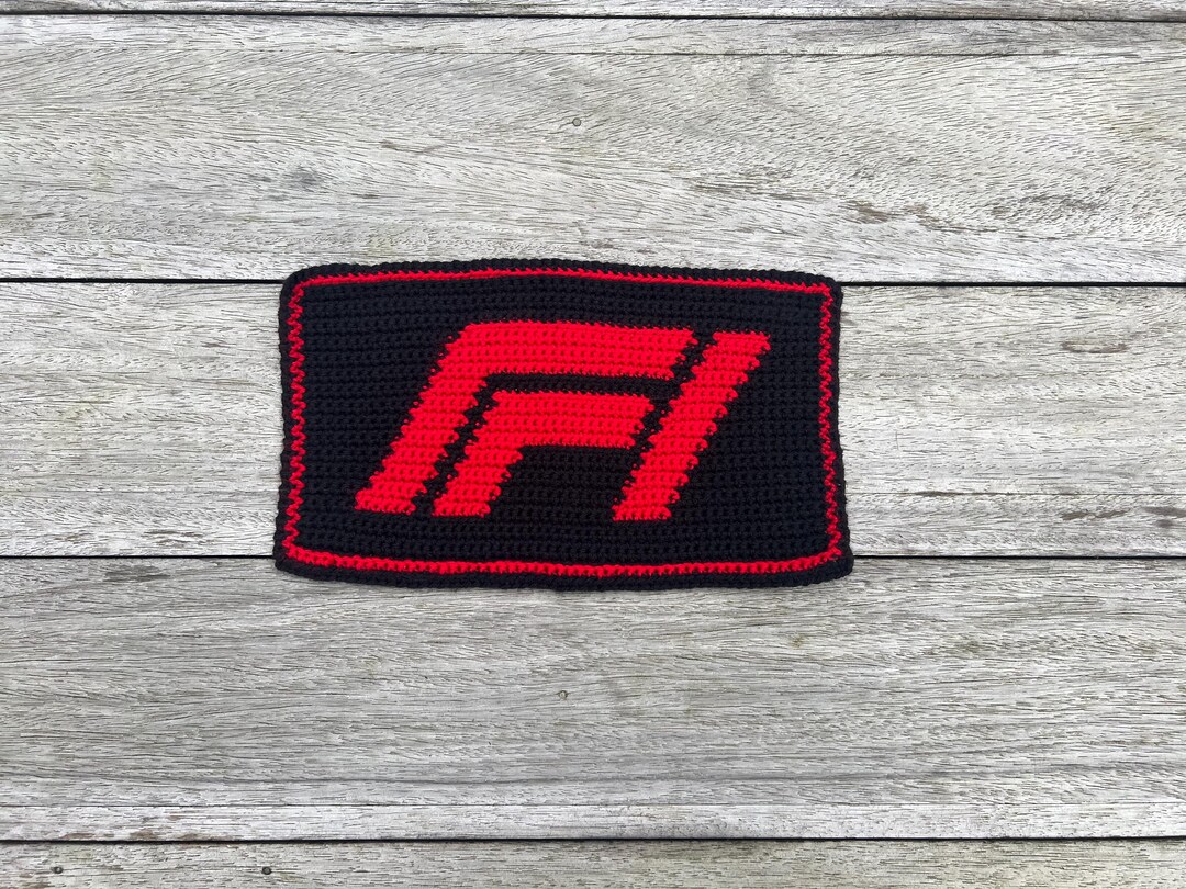 F1 Logo Tapestry Crochet Pattern PDF - Etsy