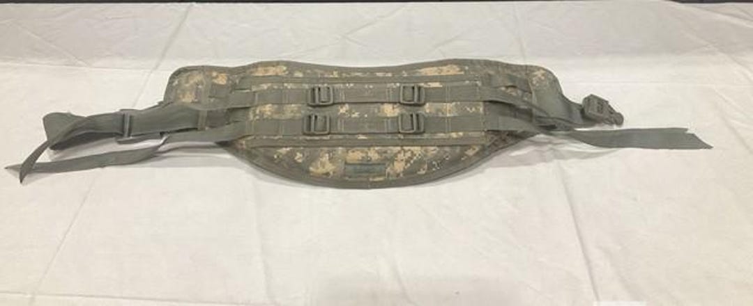 Genuine US Military Tactical Waist Belt. ACU Camouflage, Durable and ...