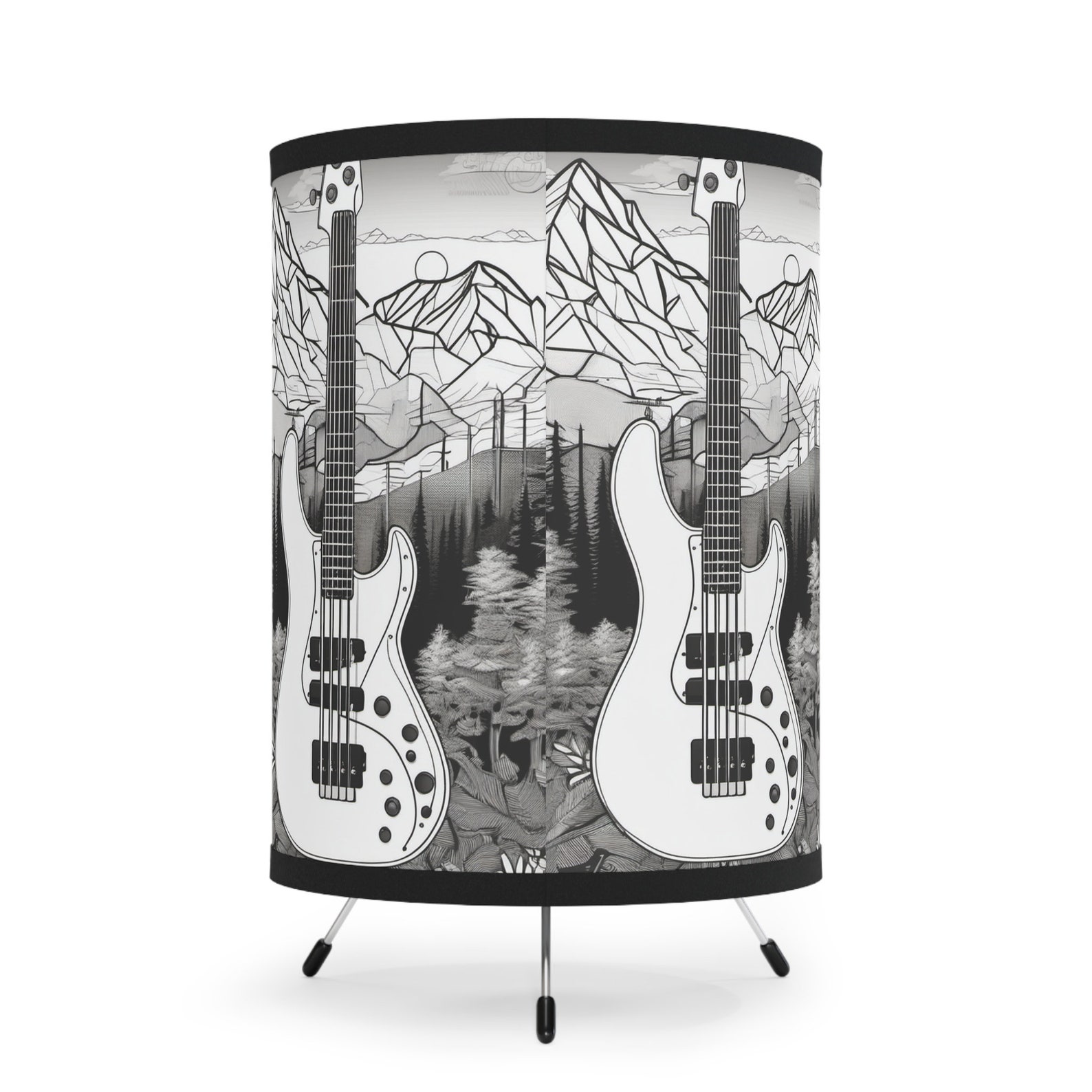 Guitar Lamp| Music Theme Lamp| Nuetral Lamp| Great Gift| Musician Gift ...