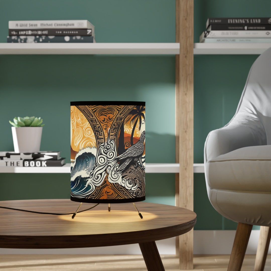 Surf Lamp| Eagle Lamp | Ocean Waves Lamp| Artistic Lamp| Great Gift ...