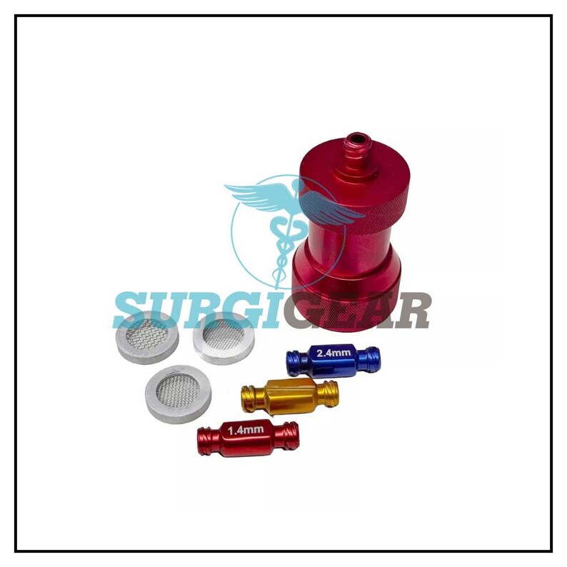 New Nano Fat Transfer Processing Kit Fat Grafting Adapters 3 Sizes 1.2 ...