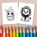 10 Cute Coloring Pages for Kids | Fun Printable Activity for Boys ...