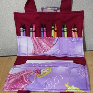 Princess Coloring Caddy - Etsy