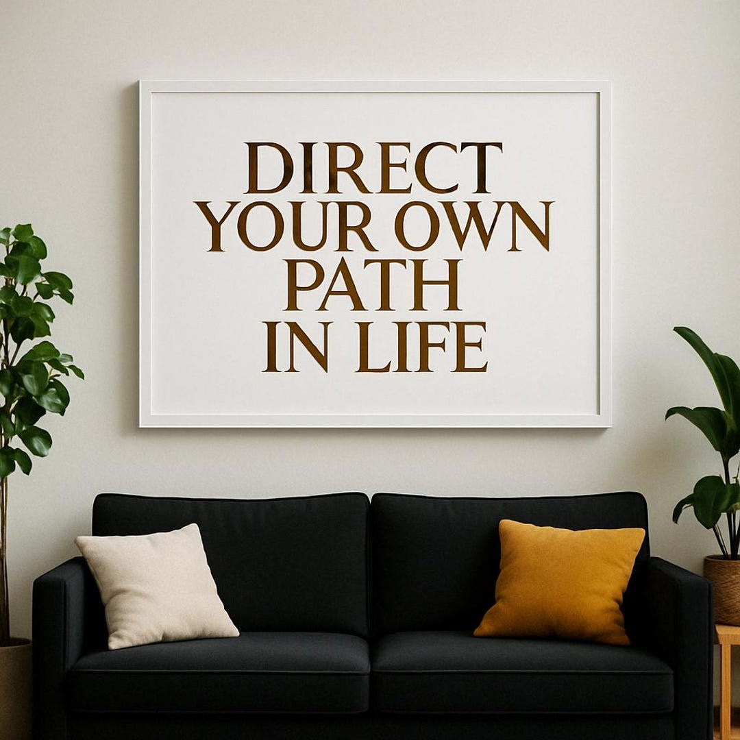 Cinematic Motivational Wall Art – 16:9 Digital Print | Widescreen ...