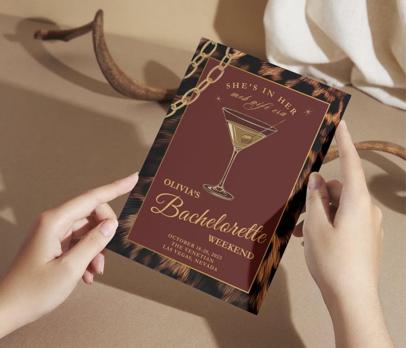 Mob Wife Era Bachelorette Party Invitation | Mafia Italian-american ...