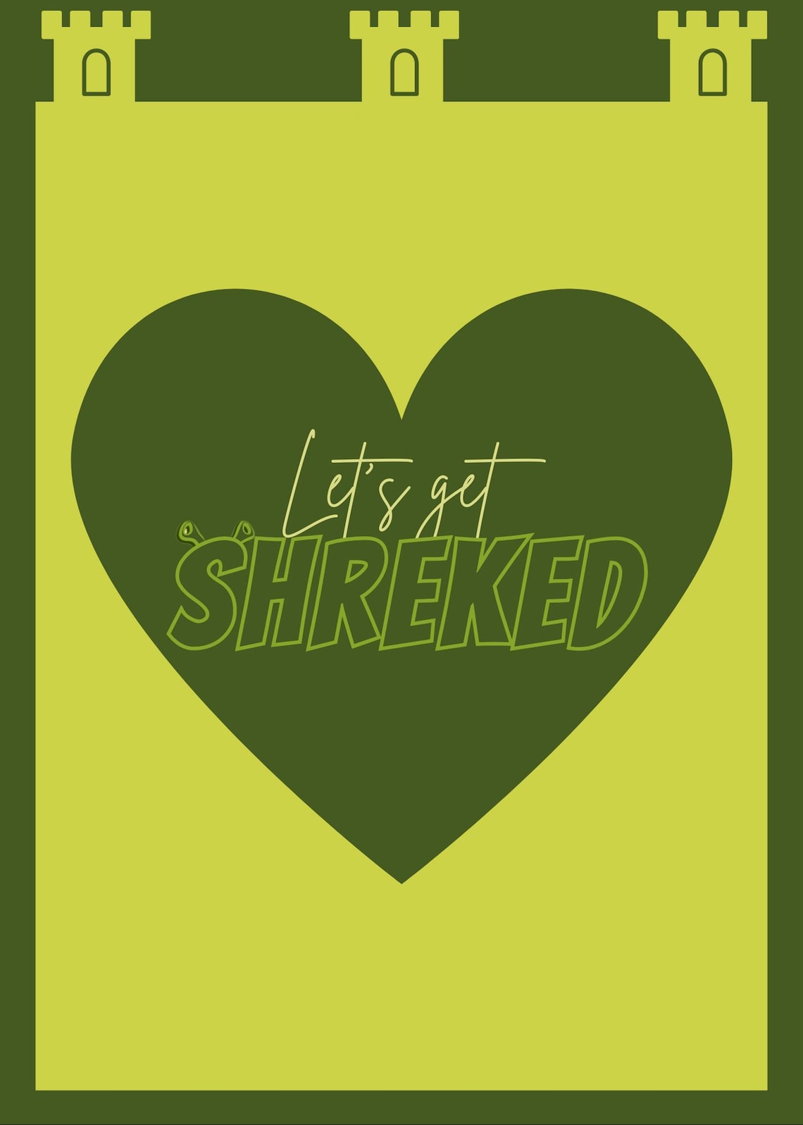 Shrek-themed Birthday Invitation – Editable Canva Template - Etsy