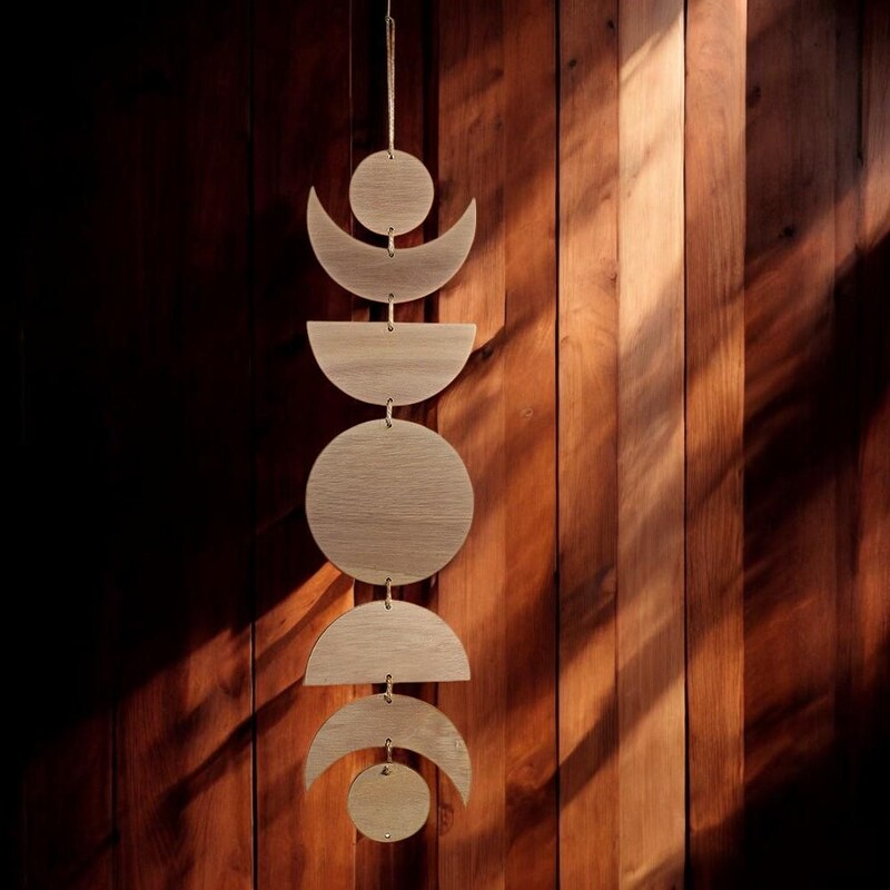 Moon Phase Wall Hanging - Etsy