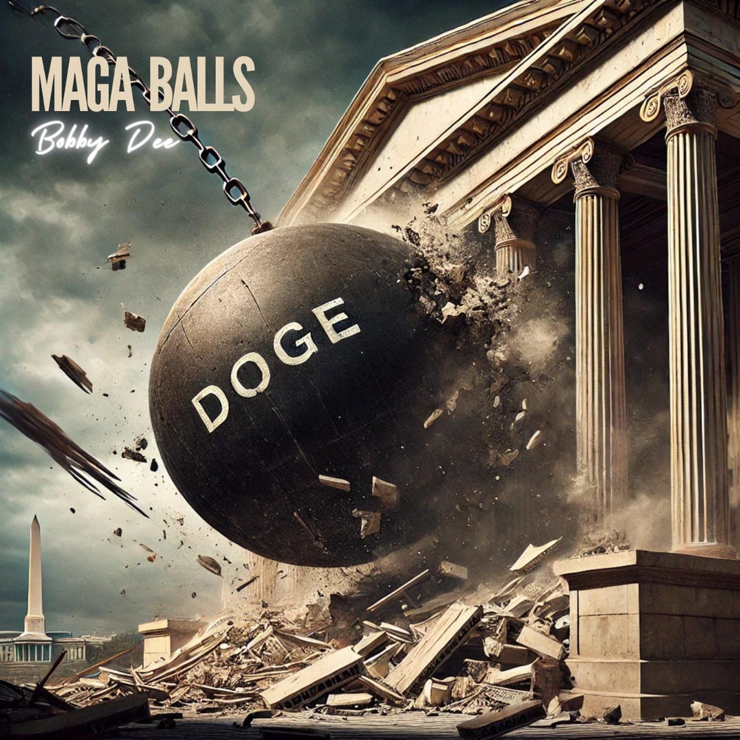 MAGA BALLS! Trump Interview, Breaking News, Funny Political Satire - Etsy