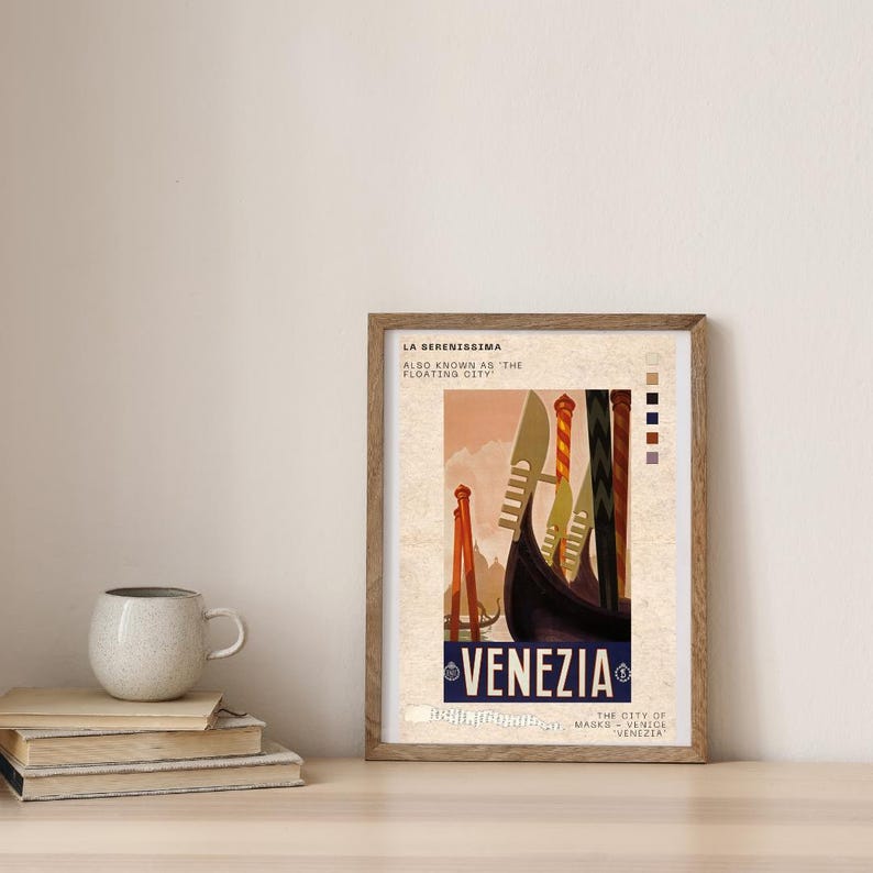 Venice Poster, Venice Print, Italy Poster, Italy Print, Venice Wall ...