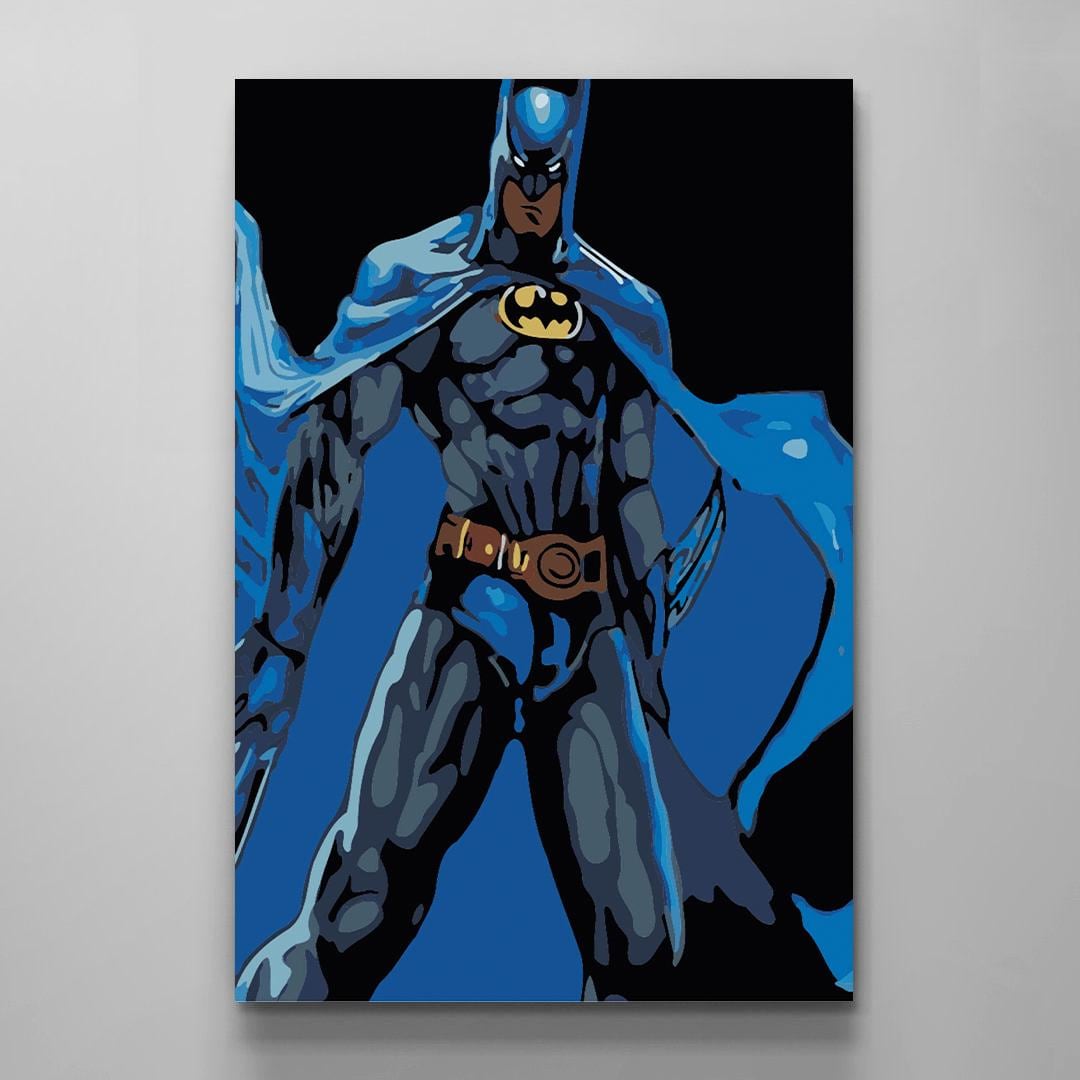 Superhero Paint by Numbers Kit | DIY Painting for Adults & Kids | Easy ...