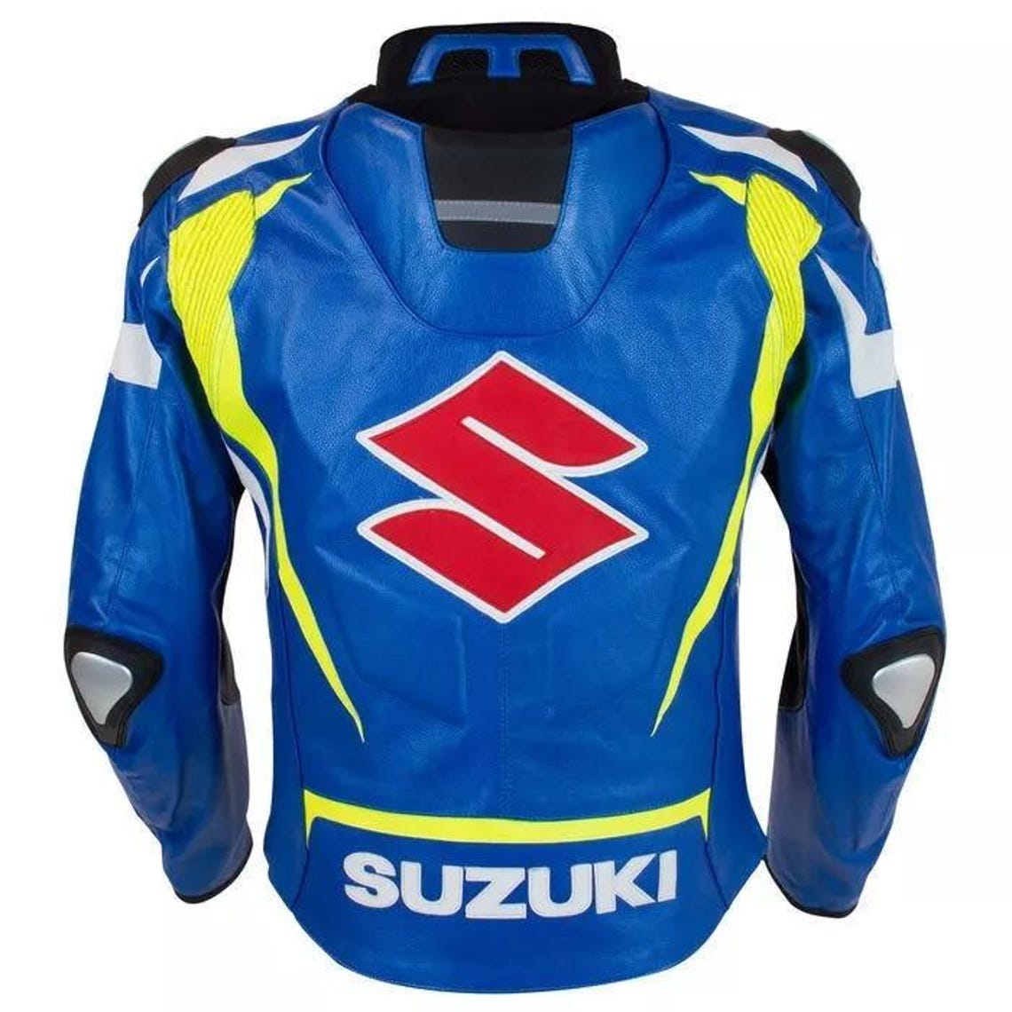 Suzuki Leather Motorcycle Biker Leather Jackets Suzuki Motorbike Racing ...