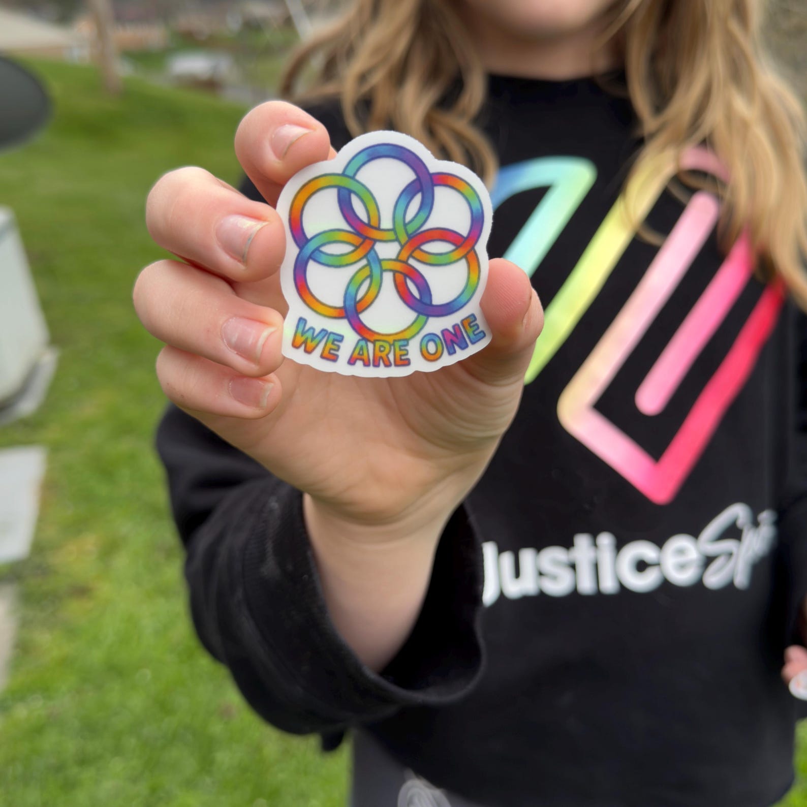 Unity Sticker, 2-in Clear Waterproof Vinyl - Etsy
