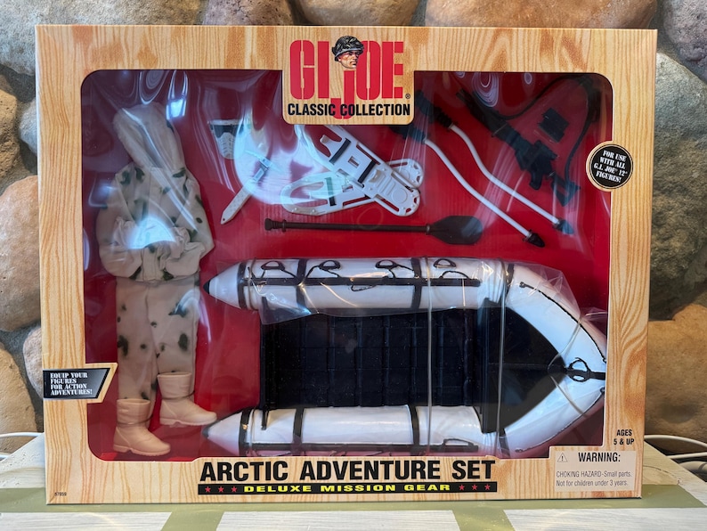 12 Inch GI Joe- Artic Adventure Set Deluxe Mission Gear - Etsy