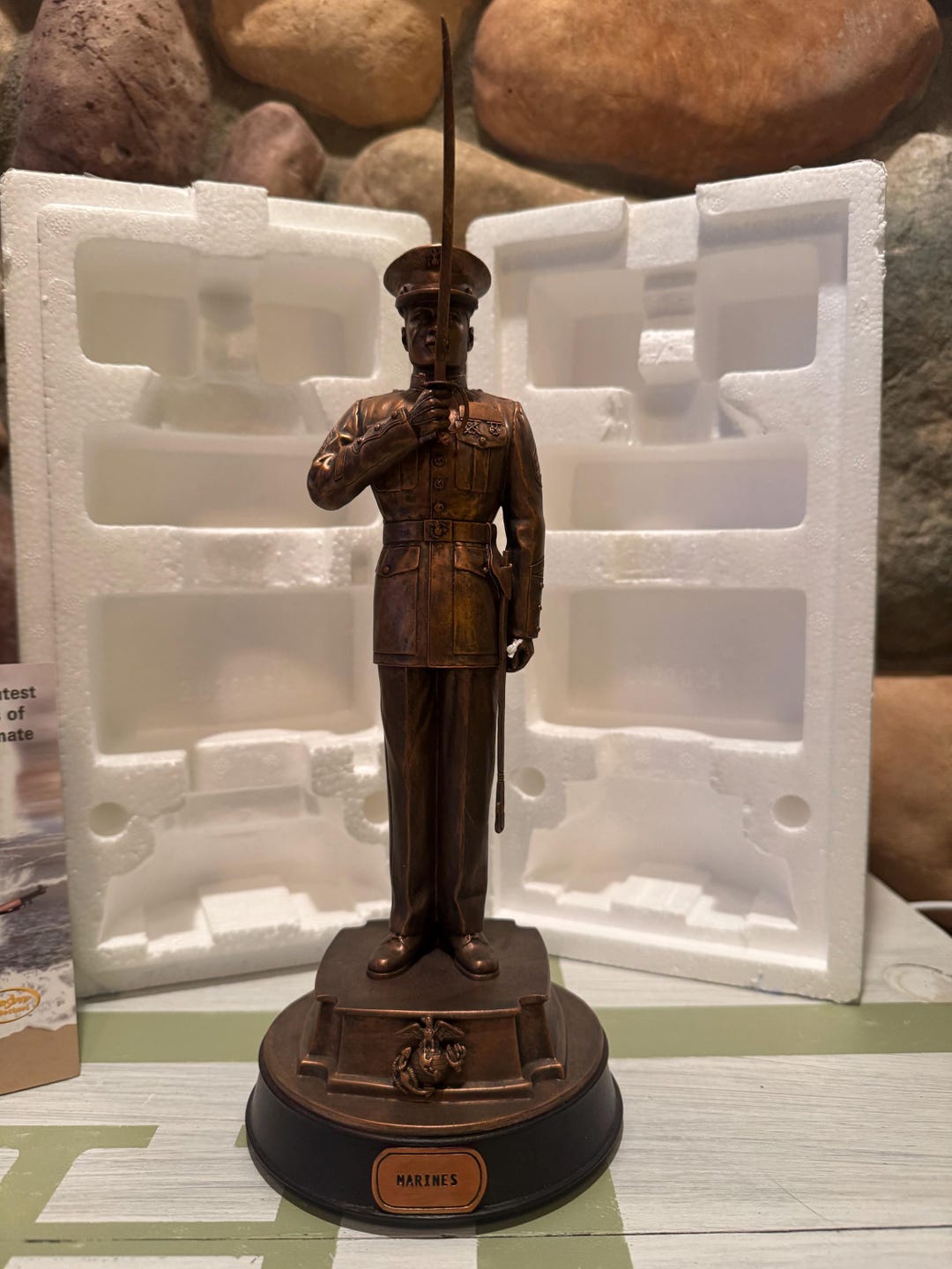 GI Joe Marine Bronze Collection Statue - Etsy