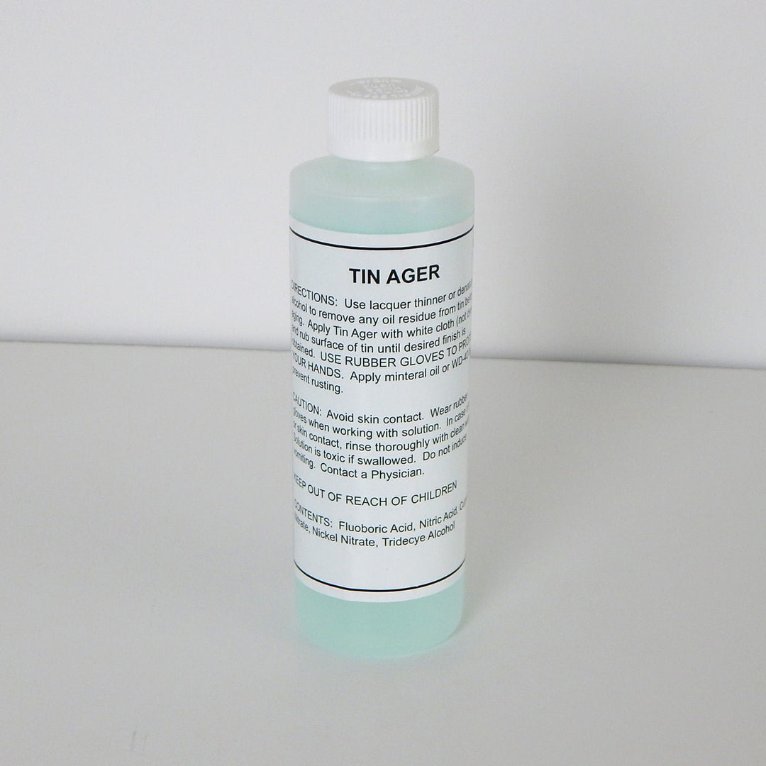 8 Oz. Tin Ager / Tin Aging Solution - Etsy