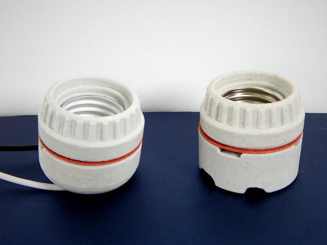 Medium Base Porcelain Sign Socket Receptacle - Etsy