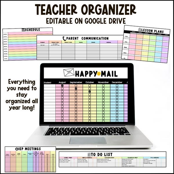 Art Teacher Planner - Etsy