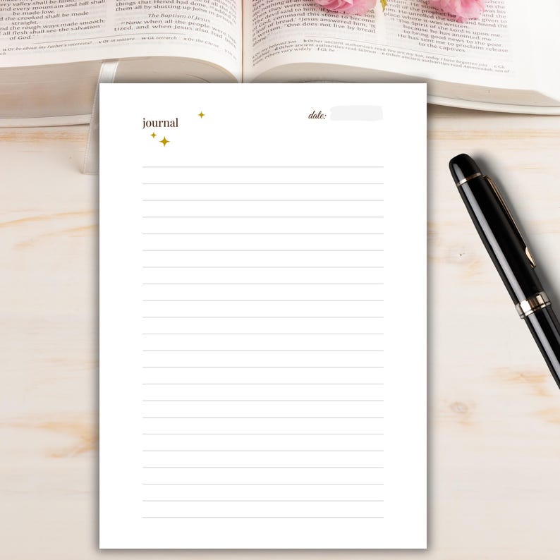 Bible Prayer Journal for Women Christian Reflection and Gratitude ...