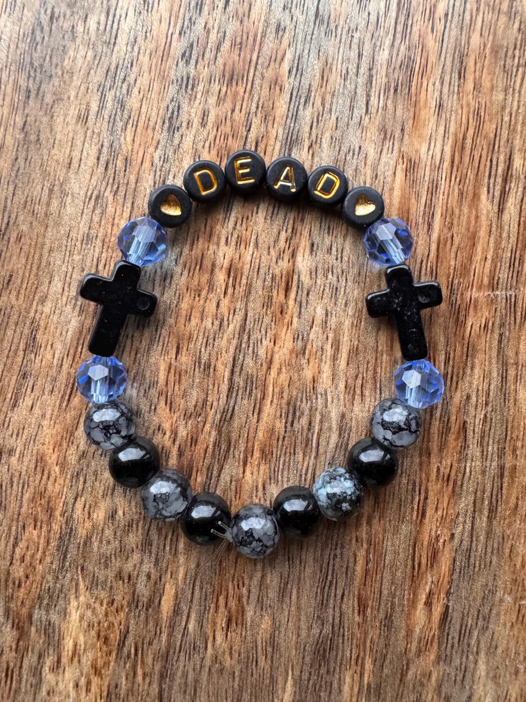 My Chemical Romance Inspired Bracelet: “dead” MCR Black Parade Emo ...